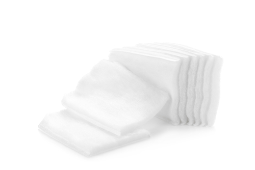Dressing, Compress gauze, With anti-septic, 3 x 6 cm, Sterile